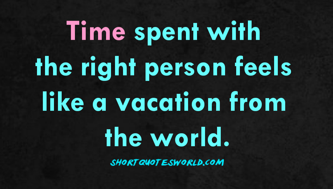 Spend time with the right people