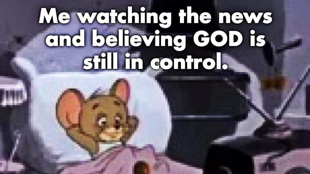 God is in control
