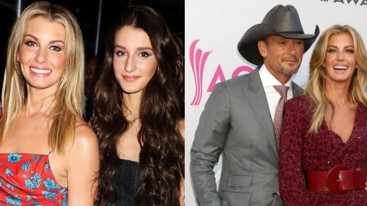 Faith Hill's youngest daughter Audrey is a spitting image of her mom