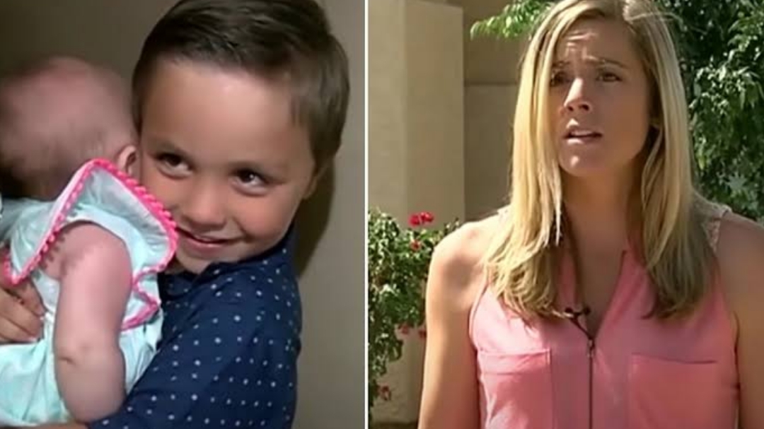 The story of a little boy who saved his sister and mother during a ...