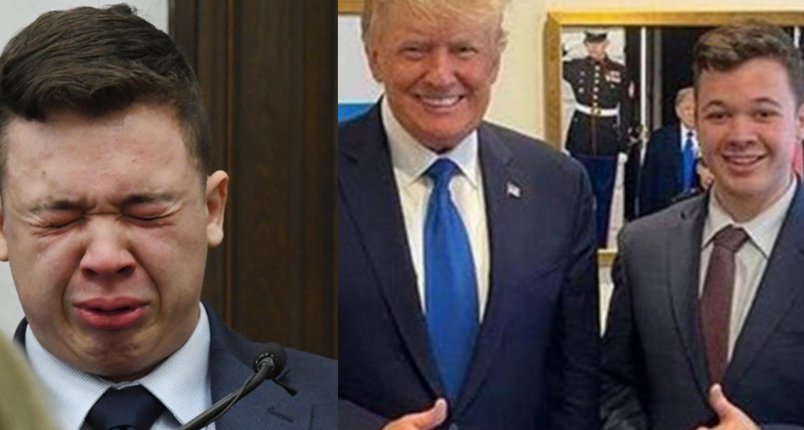 Donald Trump met up with Kyle Rittenhouse days after not guilty verdict ...