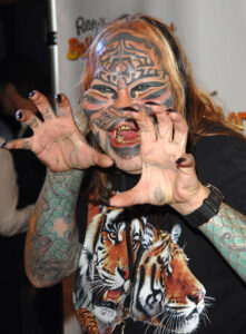 The sad death of Dennis Avner popularly known as the stalking cat