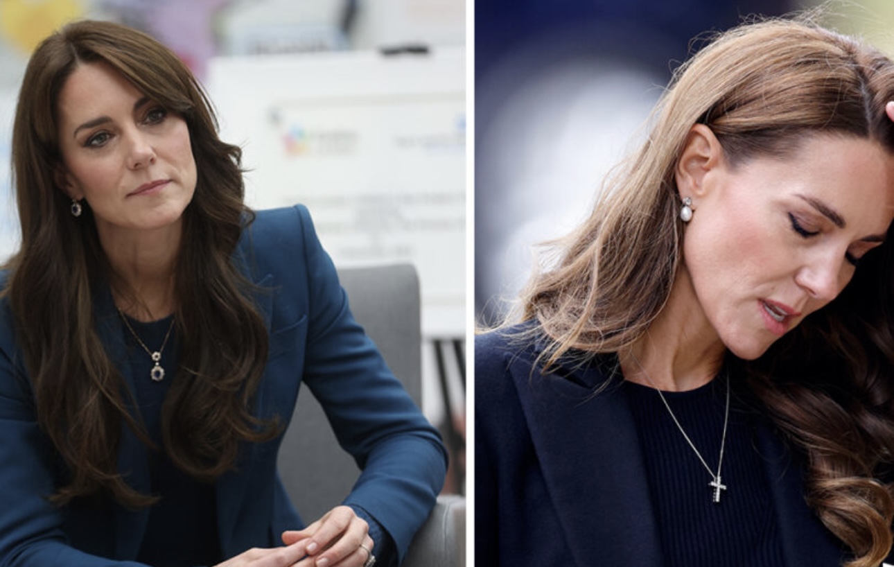 Kate Middleton was spotted a few hours after she apologised for the ...