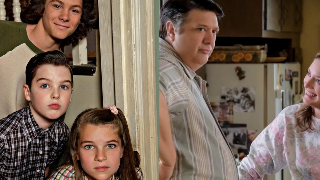 During the filming of Season 7, the Young Sheldon Set video depicts the ...